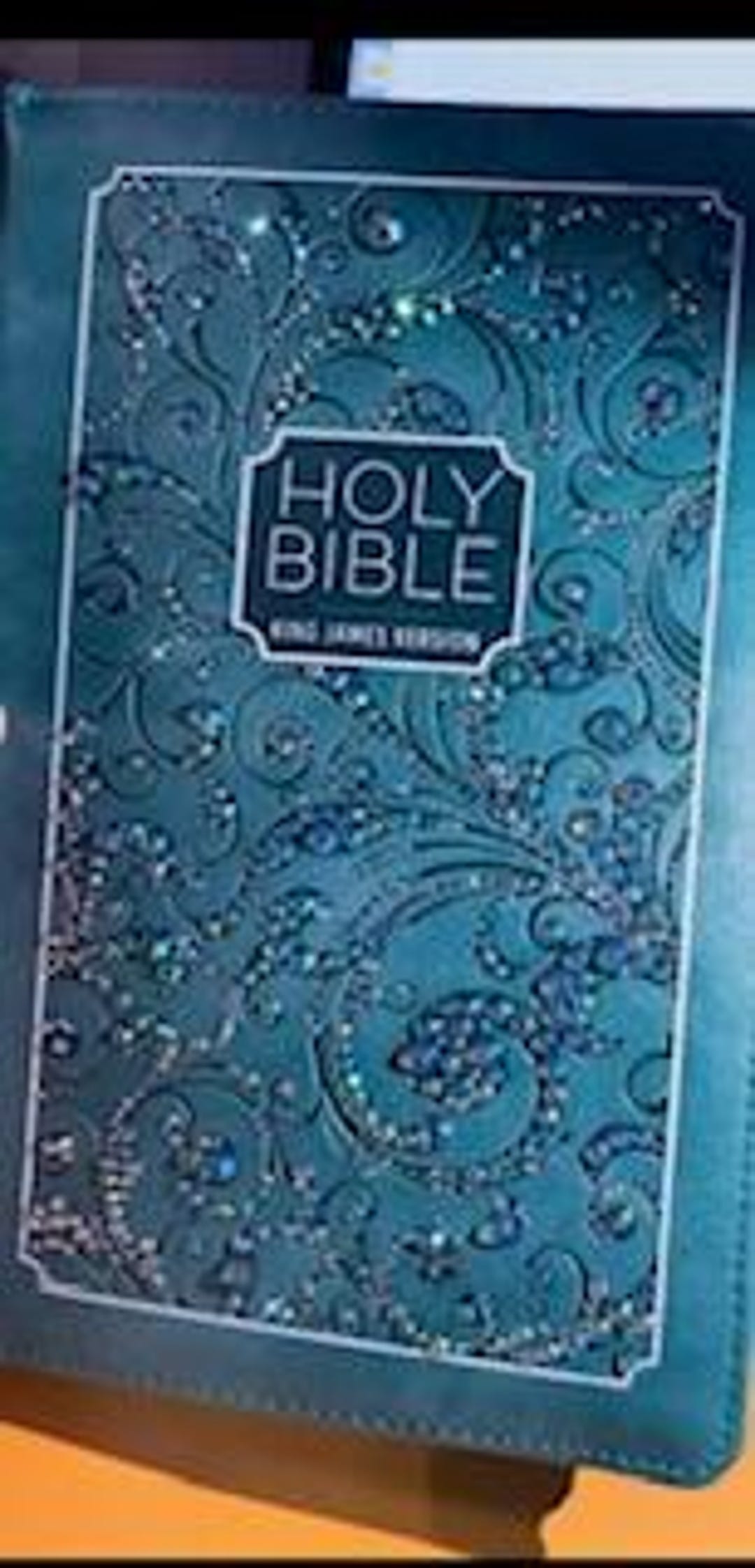 RHINESTONE BLINGED BIBLE - Etsy
