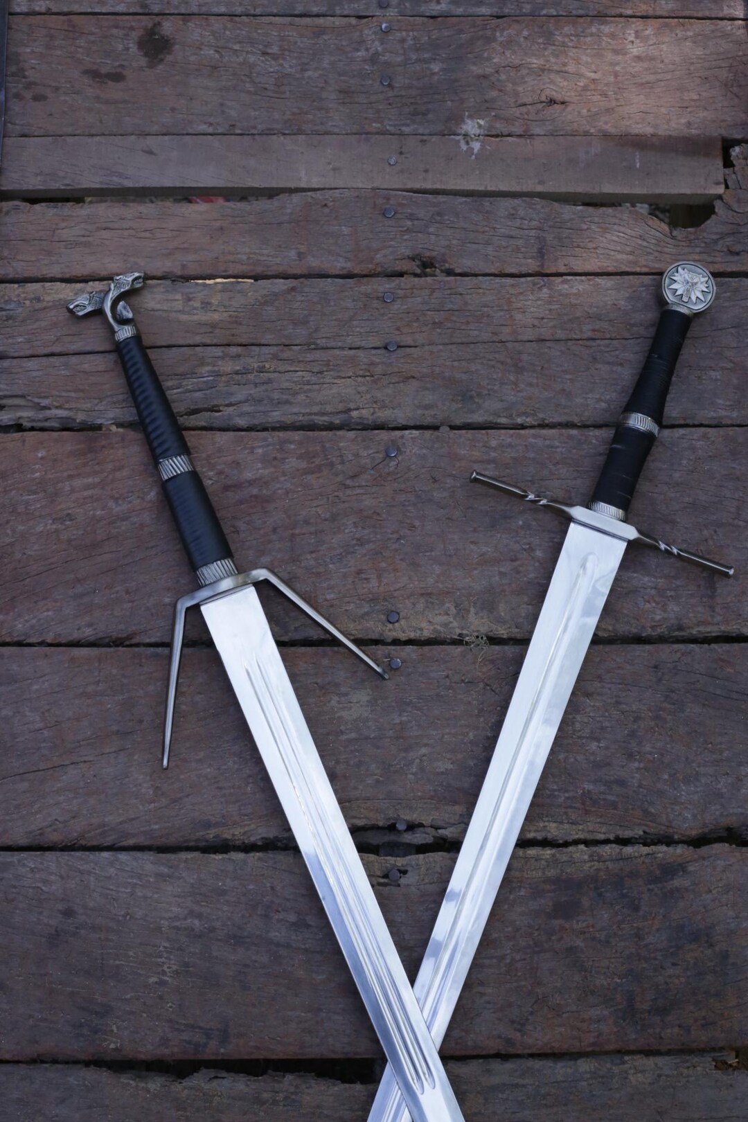 Handmade Witcher Arondight Swords | Geralt Replica Cosplay Set - Etsy