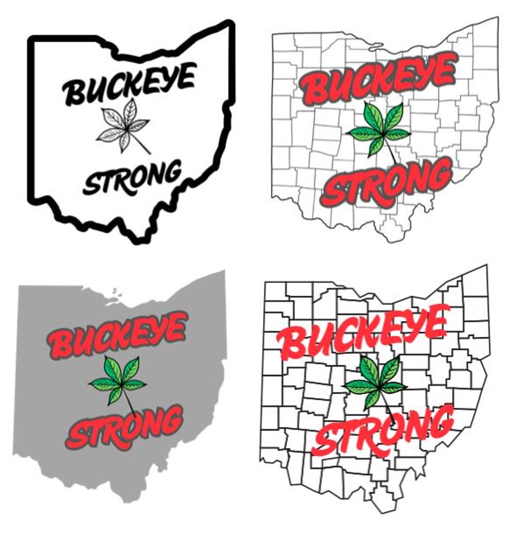 Buckeye Strong Files, 2 SVG and 2 PNG - Etsy