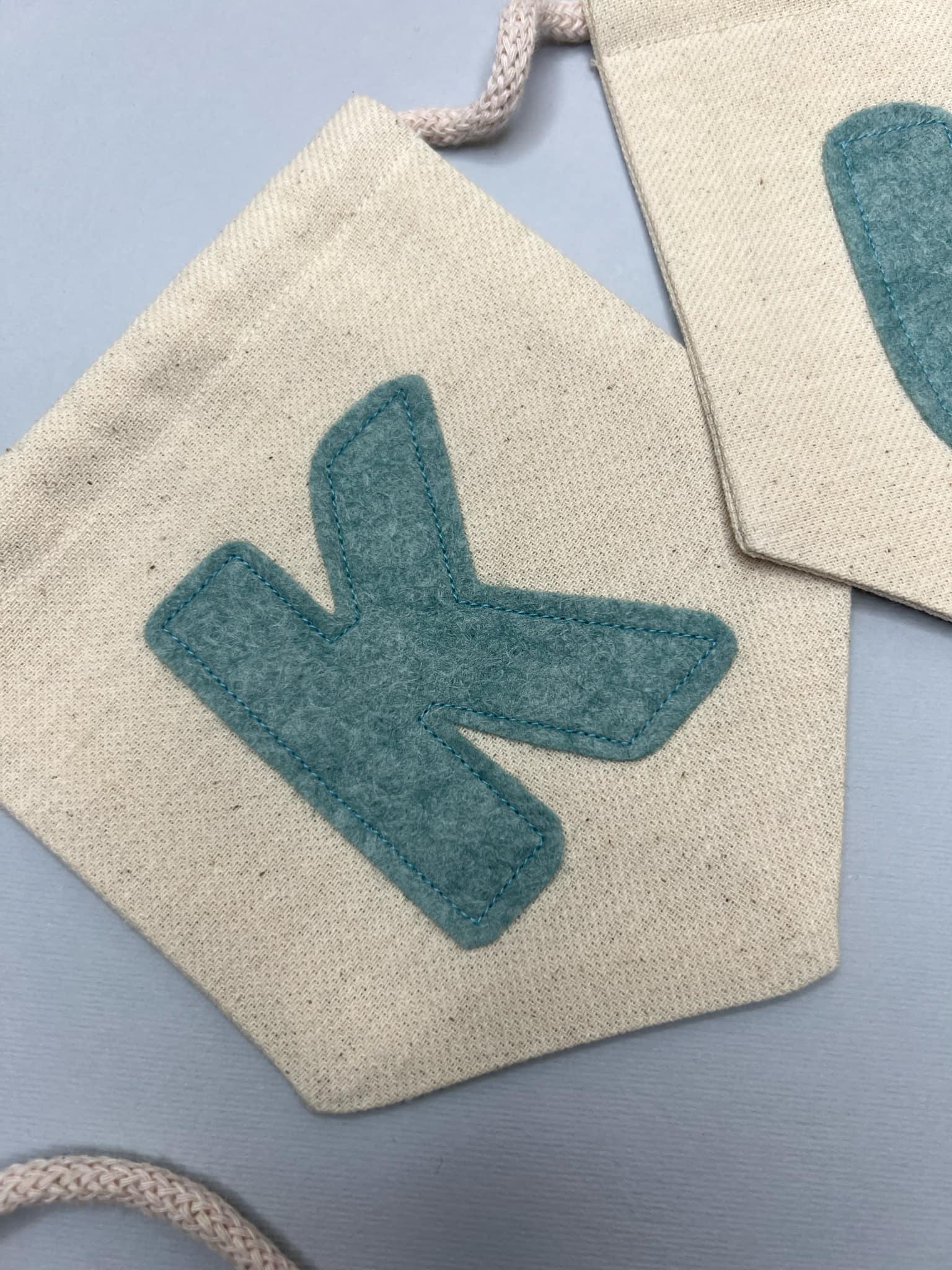 Custom Felt Name Garland – Personalized Banner for Nursery or Kids Room ...