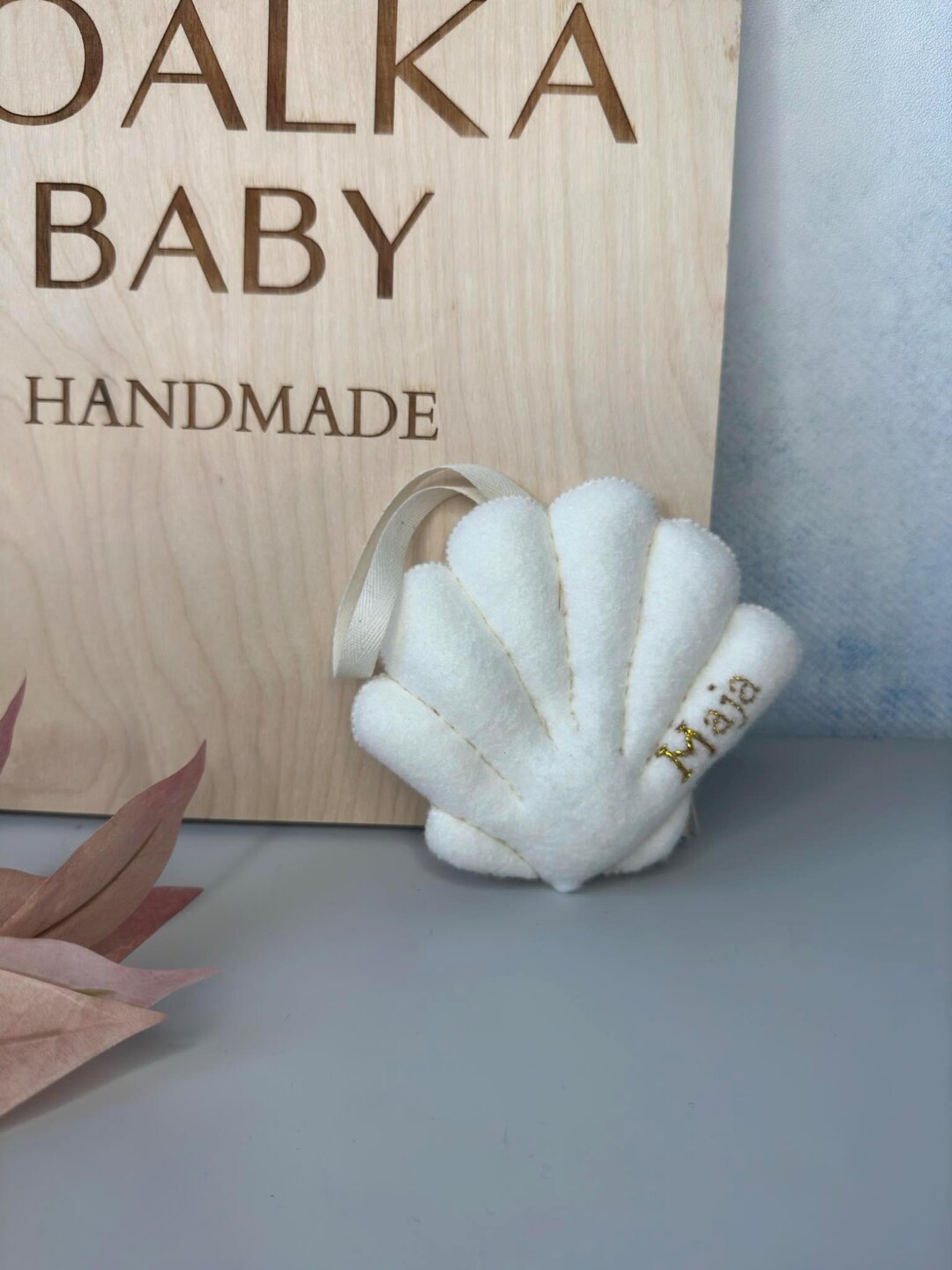 Personalized Shell Name Sign for Kids Room Custom Seashell Hanging ...