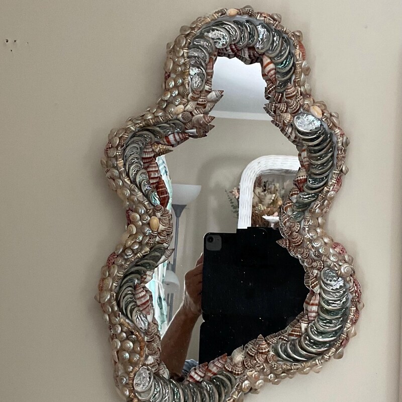 Seashell Mirror - Etsy