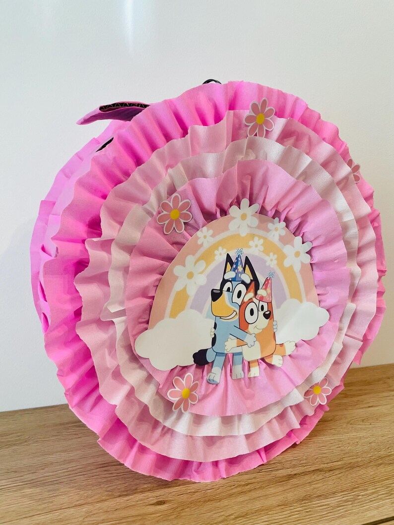 Pink Bluey Pinata/pinyata - Etsy