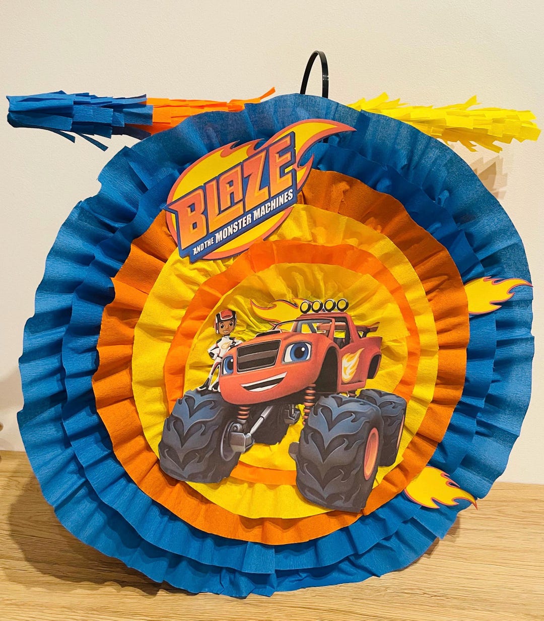 Blaze the Monster Machine Pinata/pinyata - Etsy