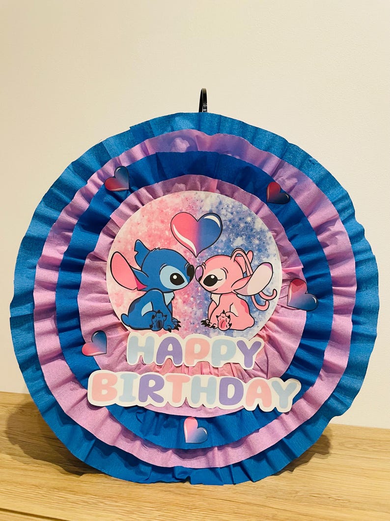 Stitch and Angel Pinata/pinyata - Etsy