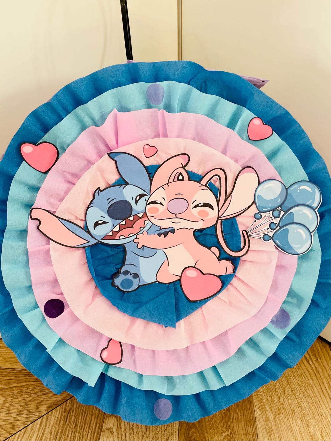 Stitch and Angel Pinata/pinyata - Etsy