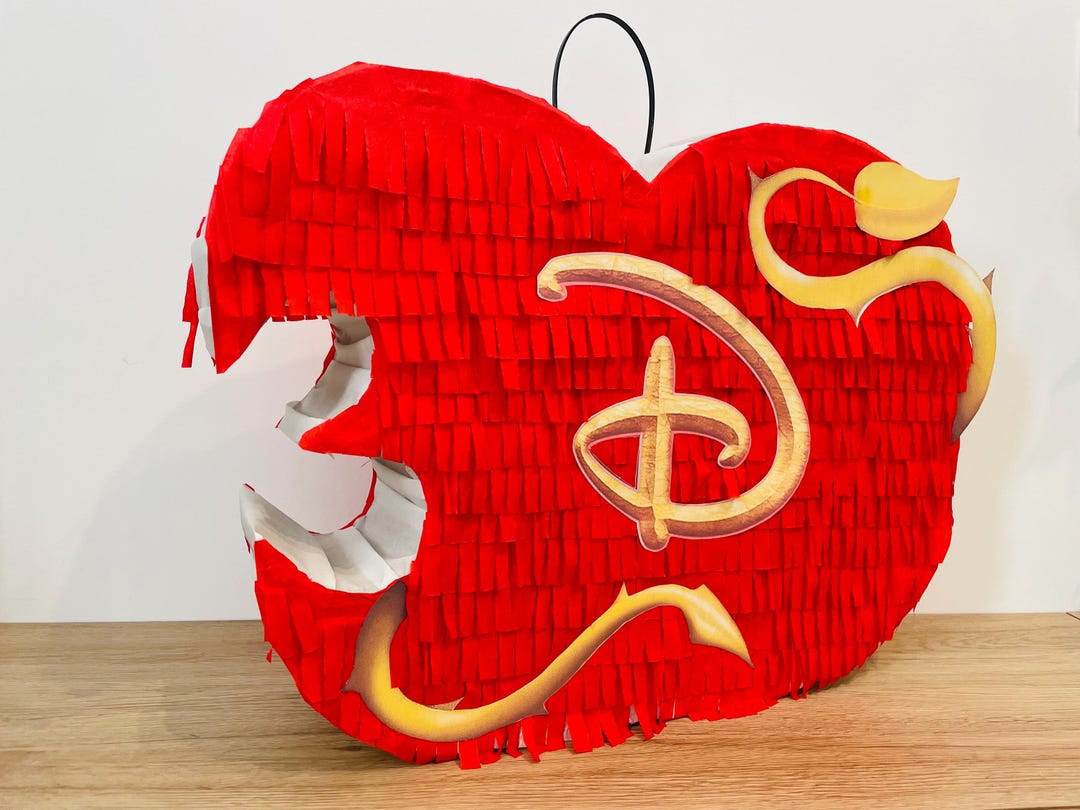 Descendants Apple Pinata - Custom Character - Etsy