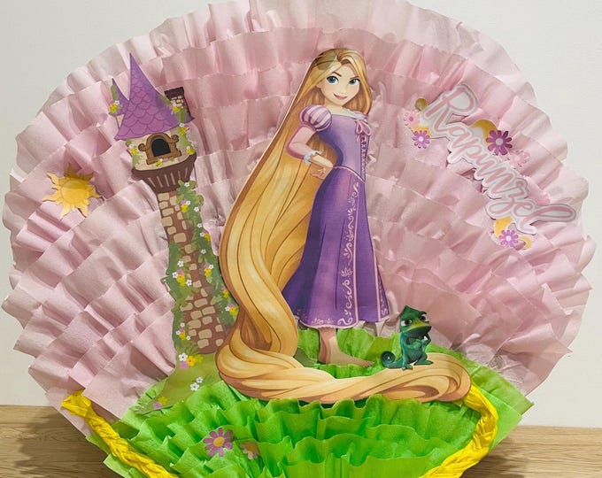 Hermosa Piñata De Princesa Rapunzel Para La Fiesta De Cumpleaños, La ...