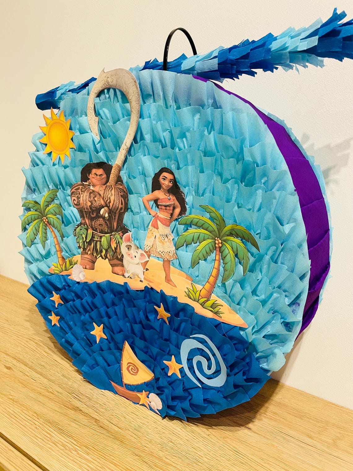 Moana and Maui Pinata - Etsy