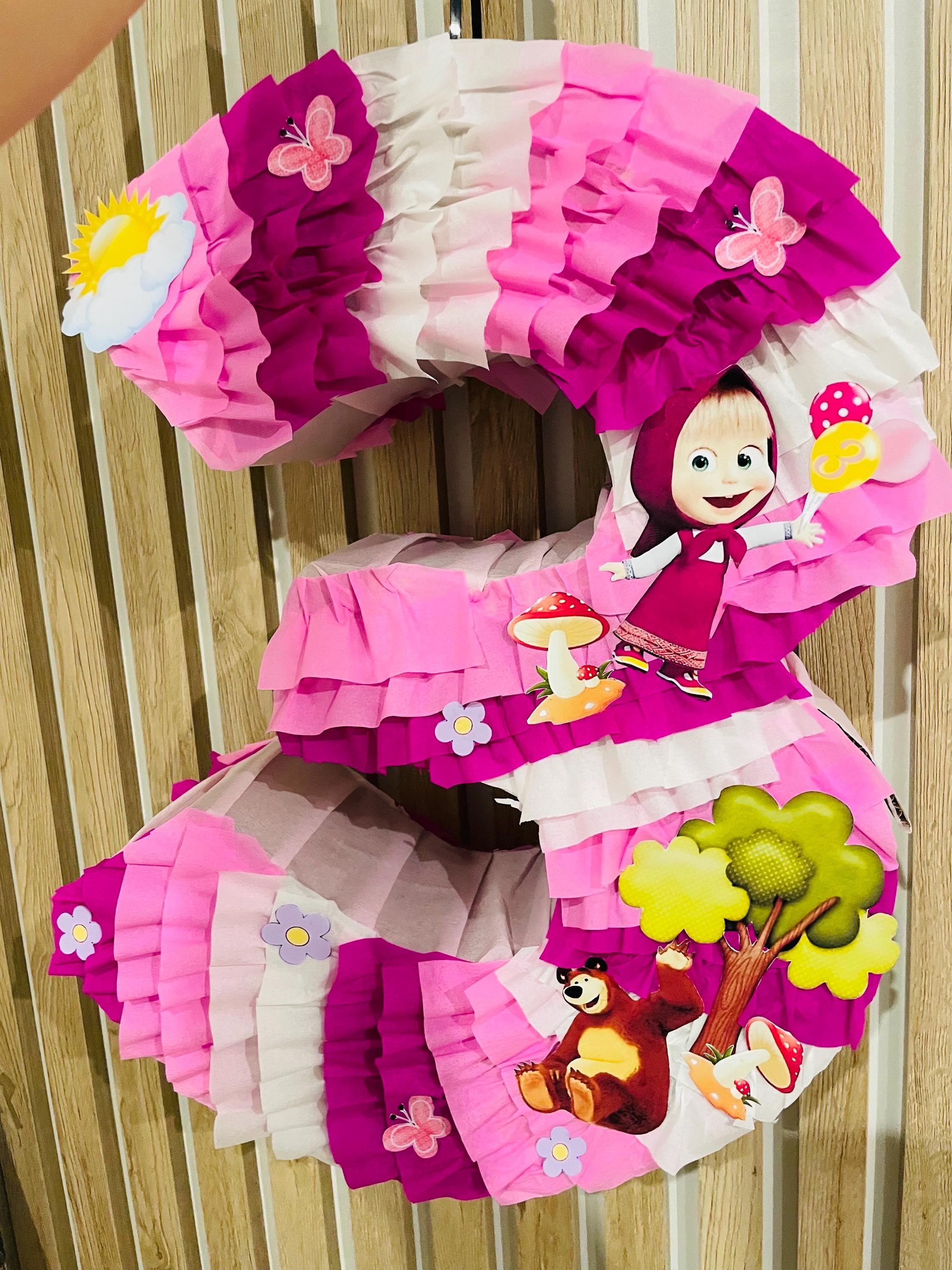 Masha and the Bear Pinata/pinyata - Etsy