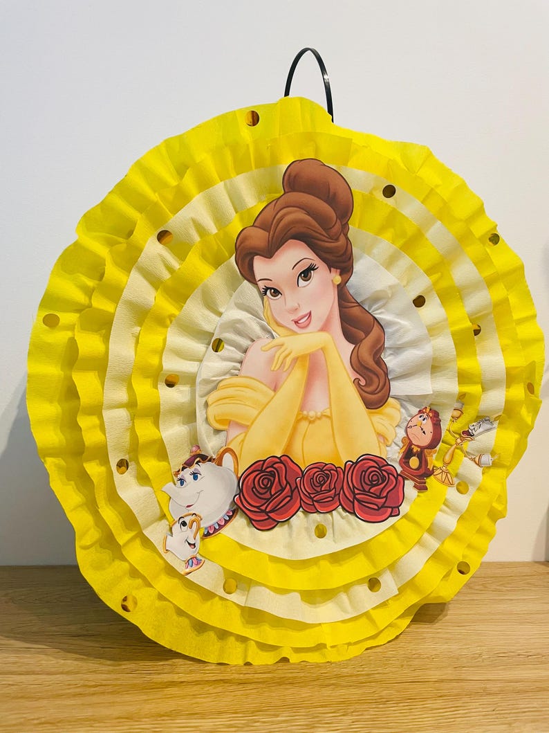 Beauty and the Beast / Bell Princess Pinata/pinyata - Etsy
