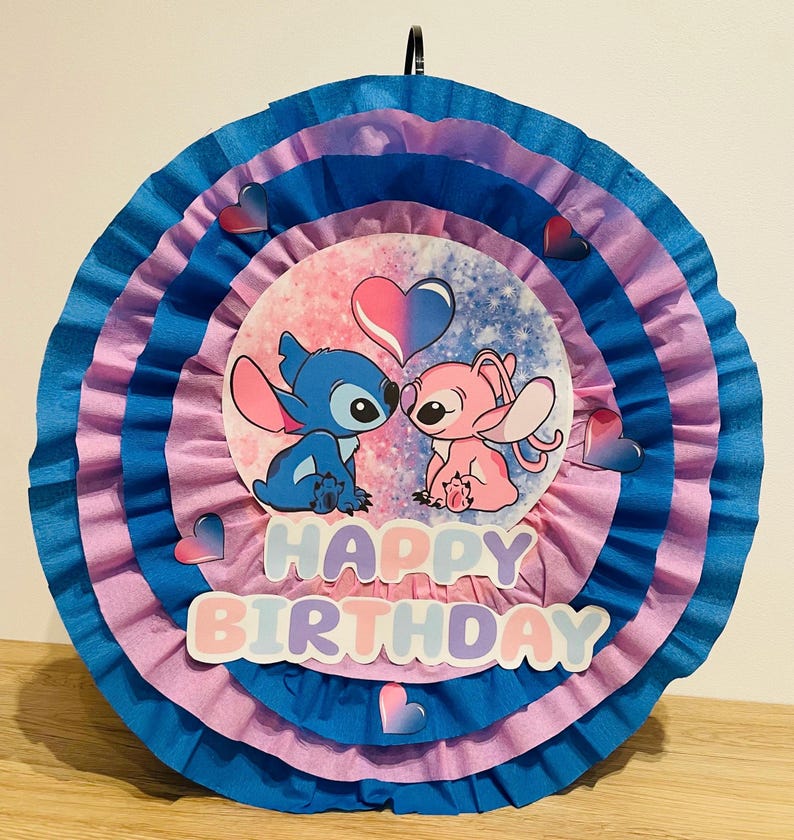 Stitch and Angel Pinata/pinyata - Etsy