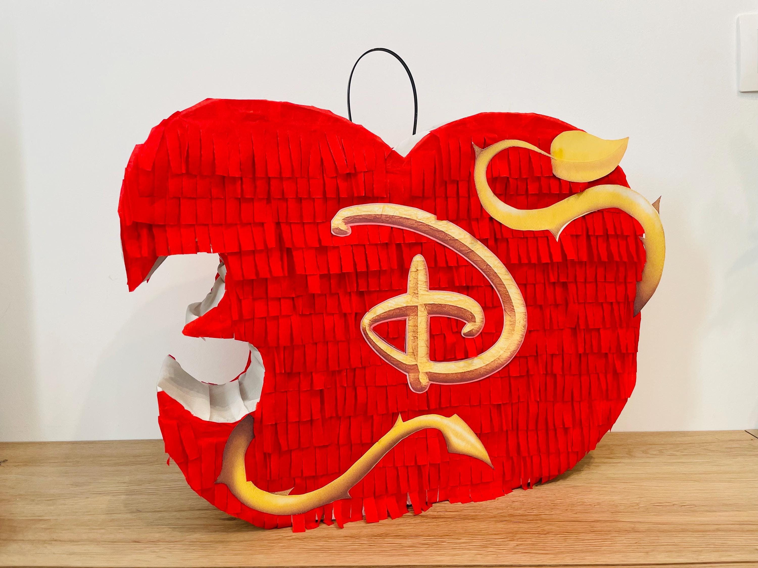 Descendants Apple Pinata - Custom Character - Etsy