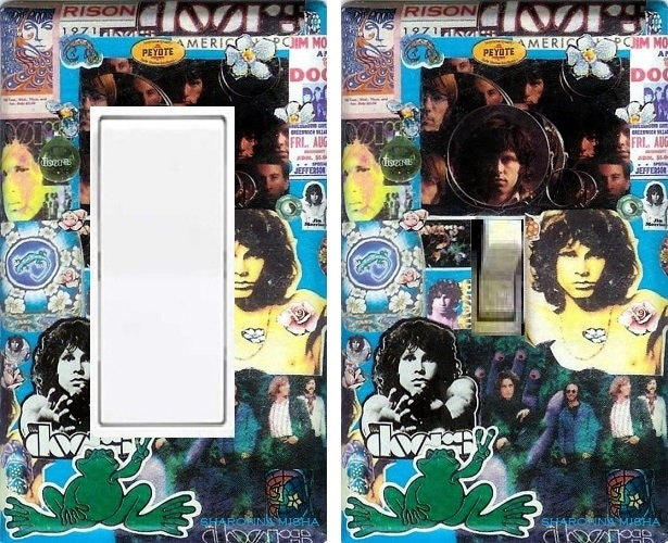 Original Classic Rock Handmade Switchplate Light Switch Wall Plate ...