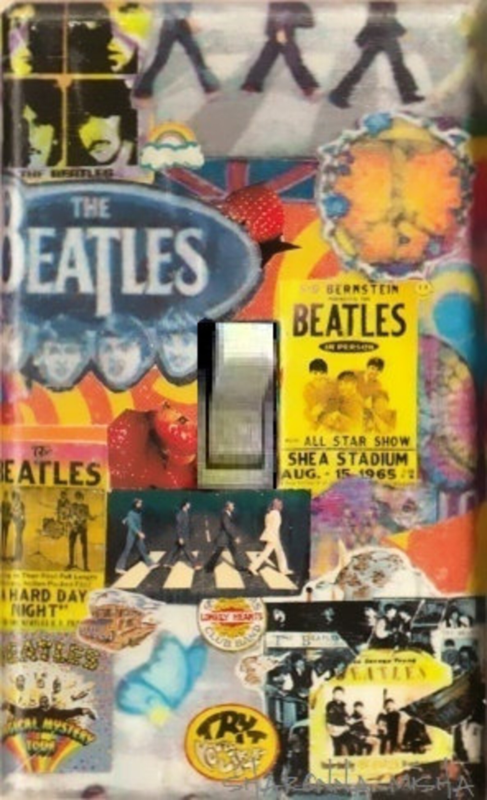 Original Classic Rock Handmade Switchplate Light Switch Plate Janis ...