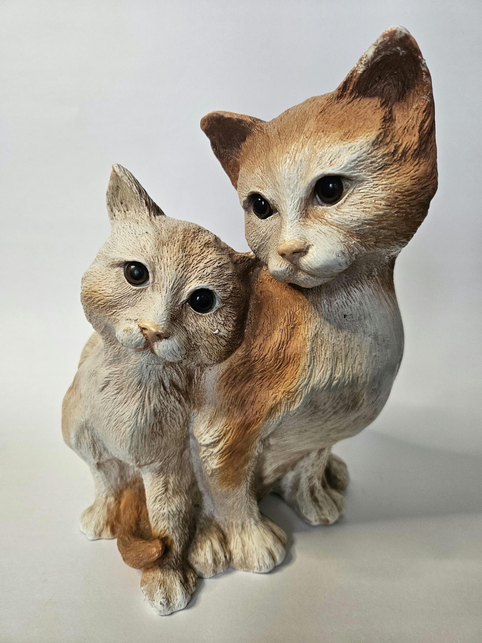 Sherratt & Simpson Orange Cats Figurine - Etsy