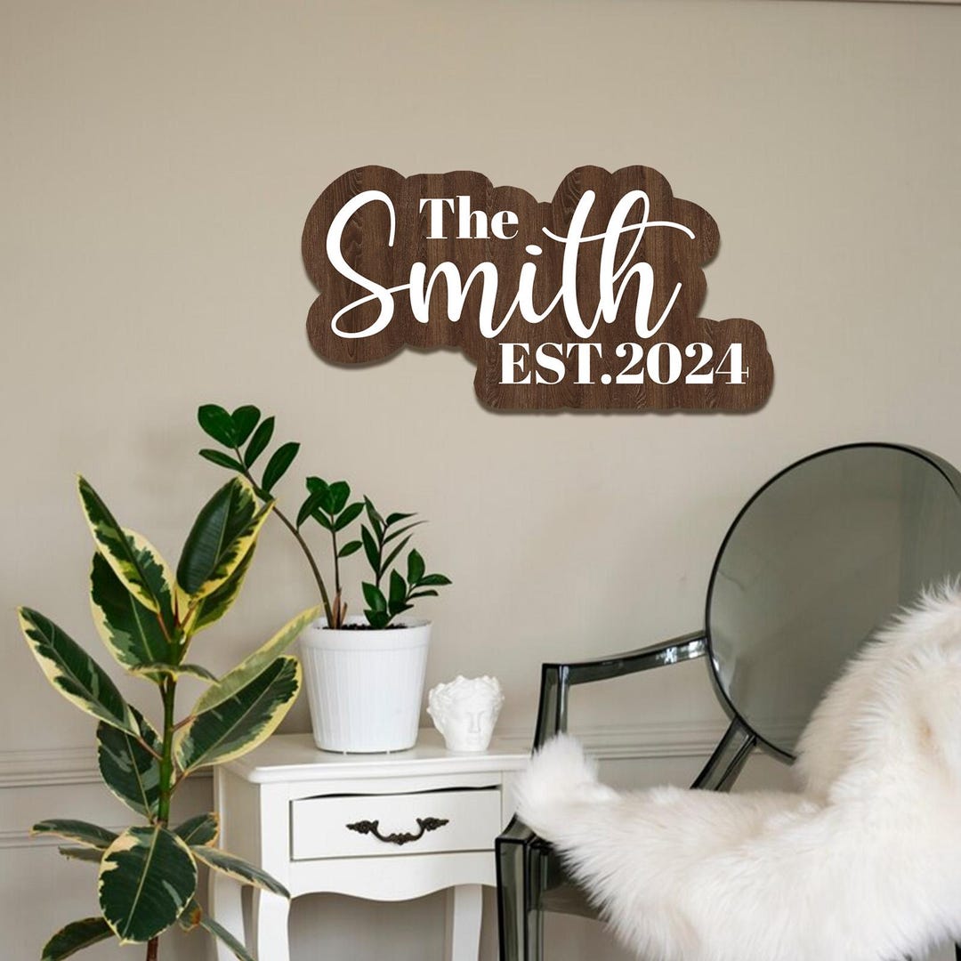 Personalised Wall Name Sign, Wooden Name Sign, Art Nursery Decor,kids ...