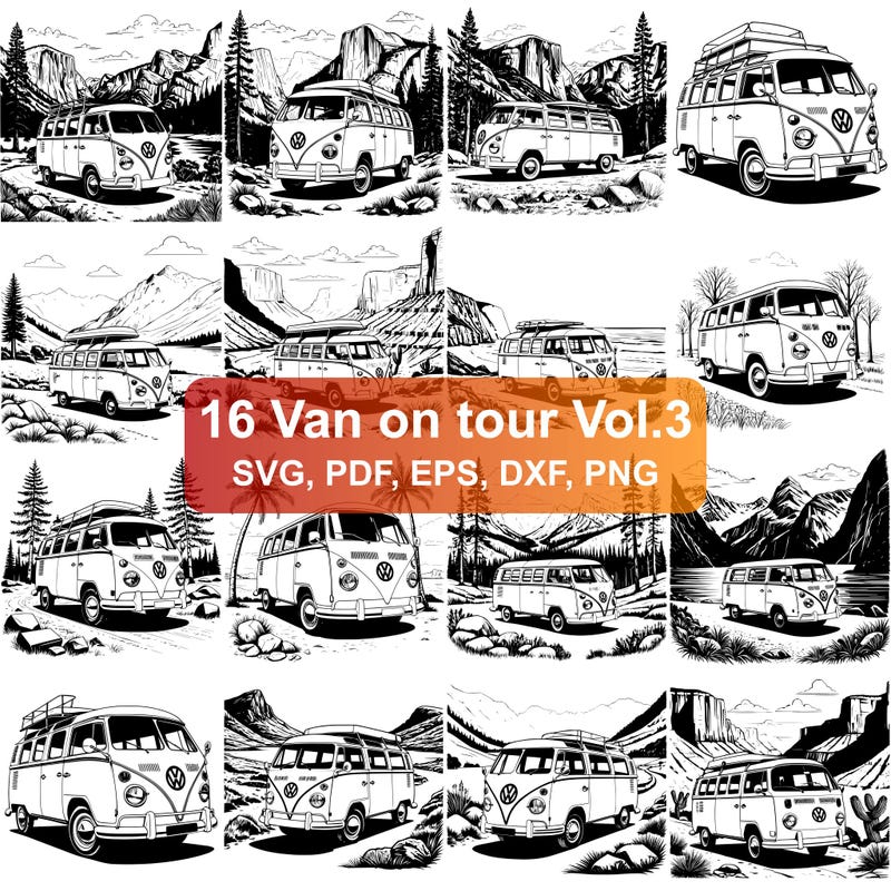 Van Life Svg - Etsy