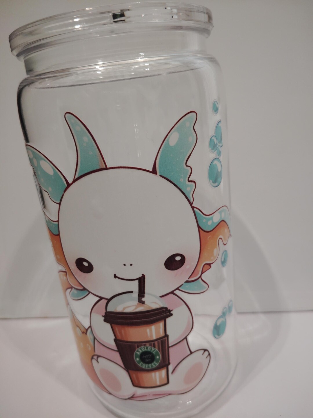 16oz Plastic Tumbler Axolotl - Etsy