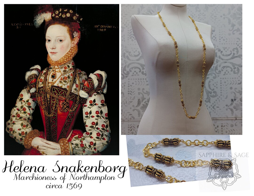 37-40 Inch "helena Snakenborg" Historical Portrait Replication ...