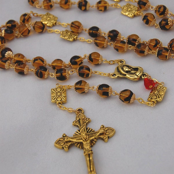 Tortoise Shell Glass - Etsy