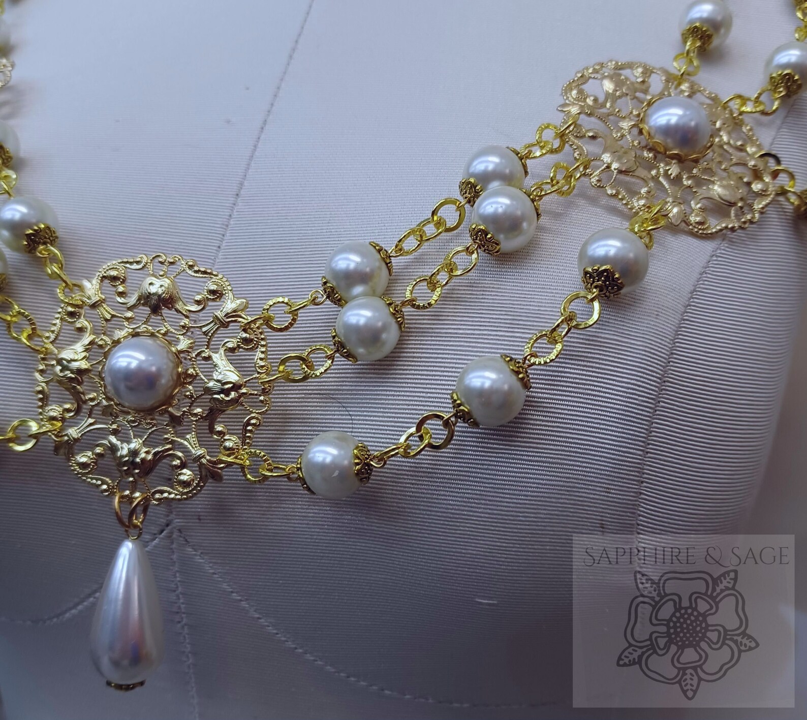55-60 Inch King Henry VIII Medieval Renaissance Ducal Livery Chain ...