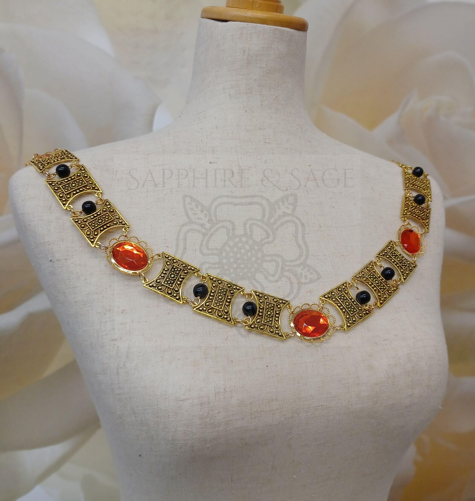 45-50 Inch "edward" Medieval Renaissance Tudor Elizabethan Livery Chain ...