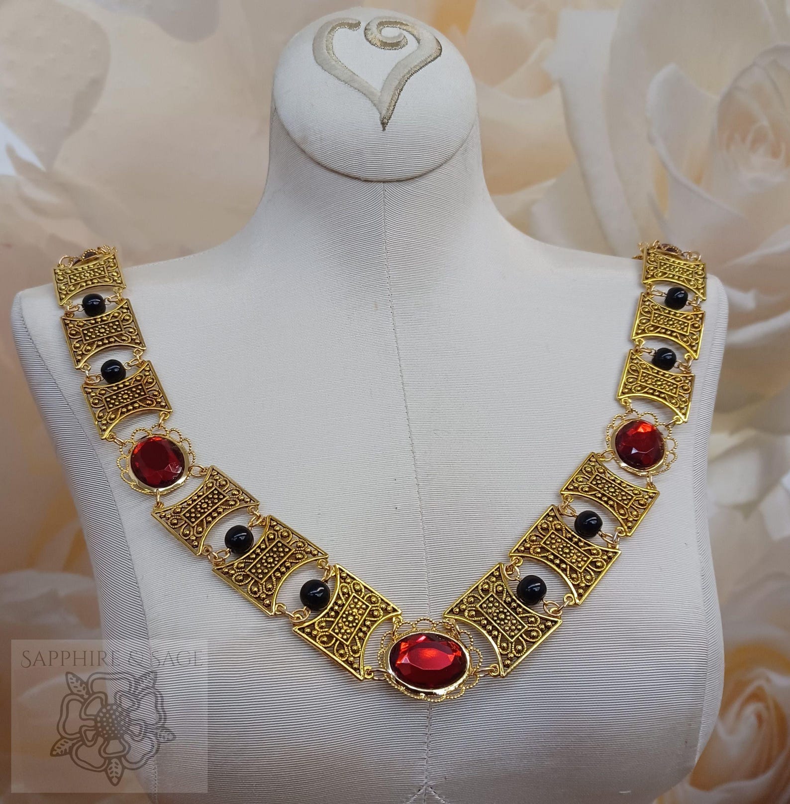 45-50 Inch "edward" Medieval Renaissance Tudor Elizabethan Livery Chain ...