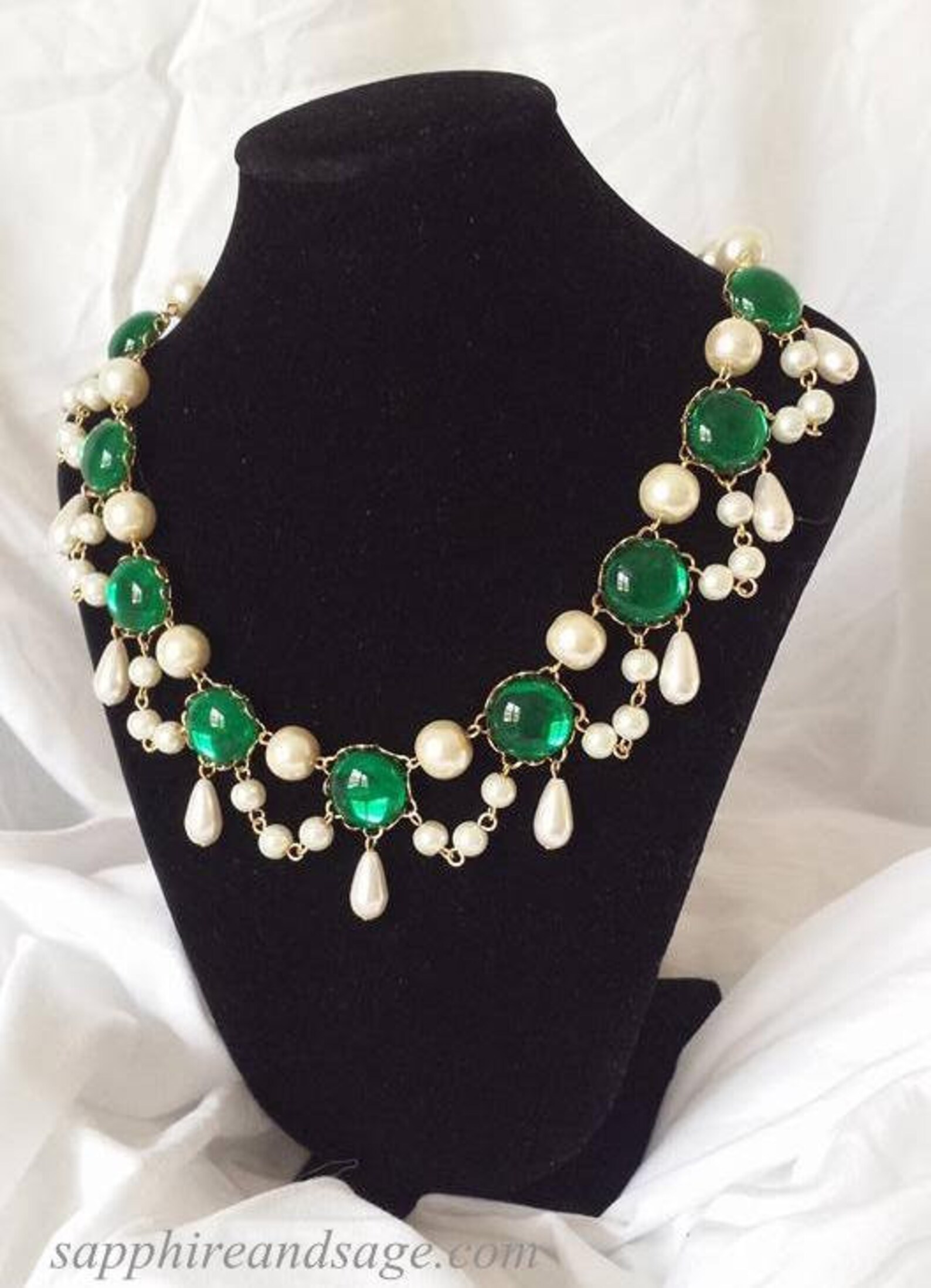 PICK YOUR COLOR: Gloria Renaissance Necklace Medieval | Etsy