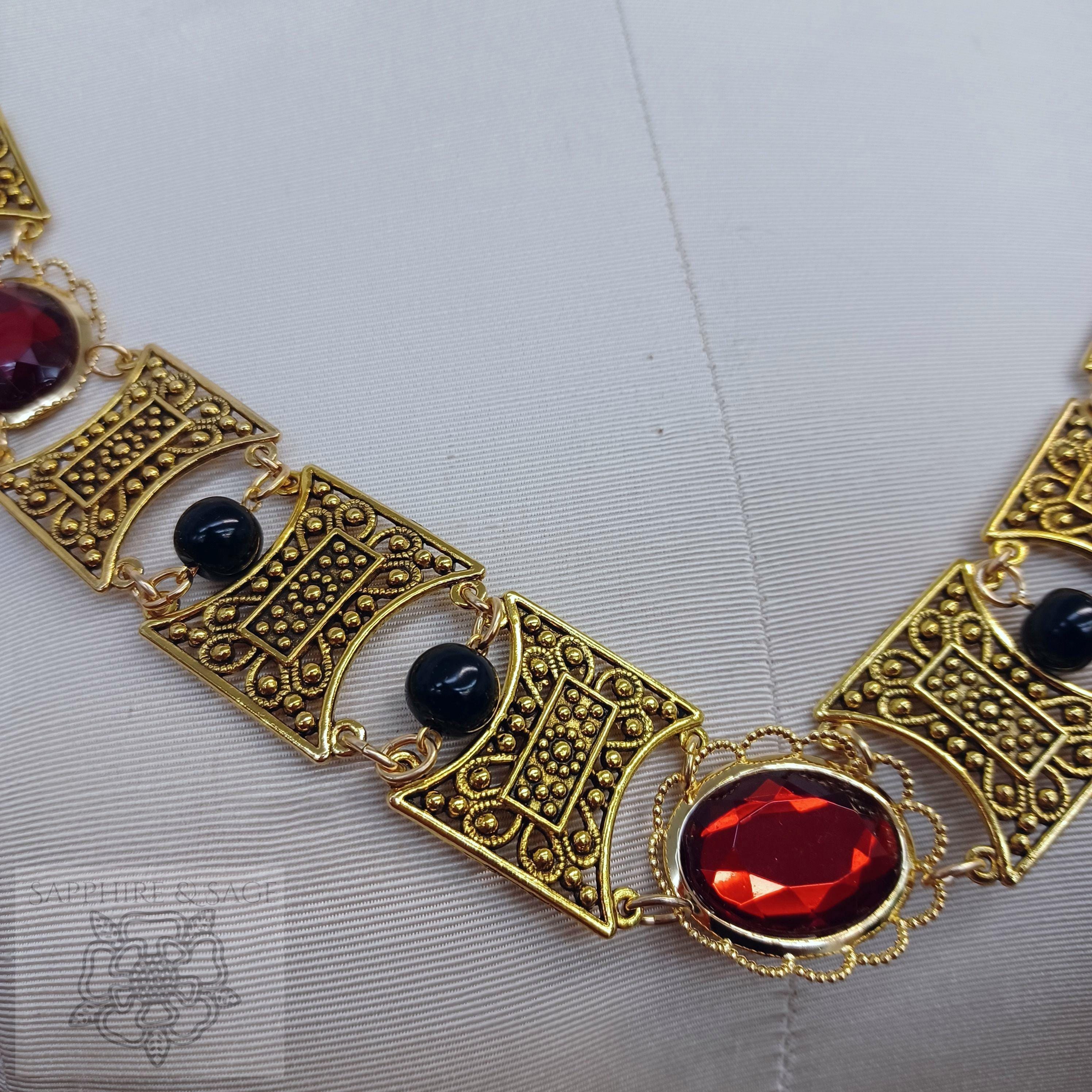 45-50 Inch "edward" Medieval Renaissance Tudor Elizabethan Livery Chain ...