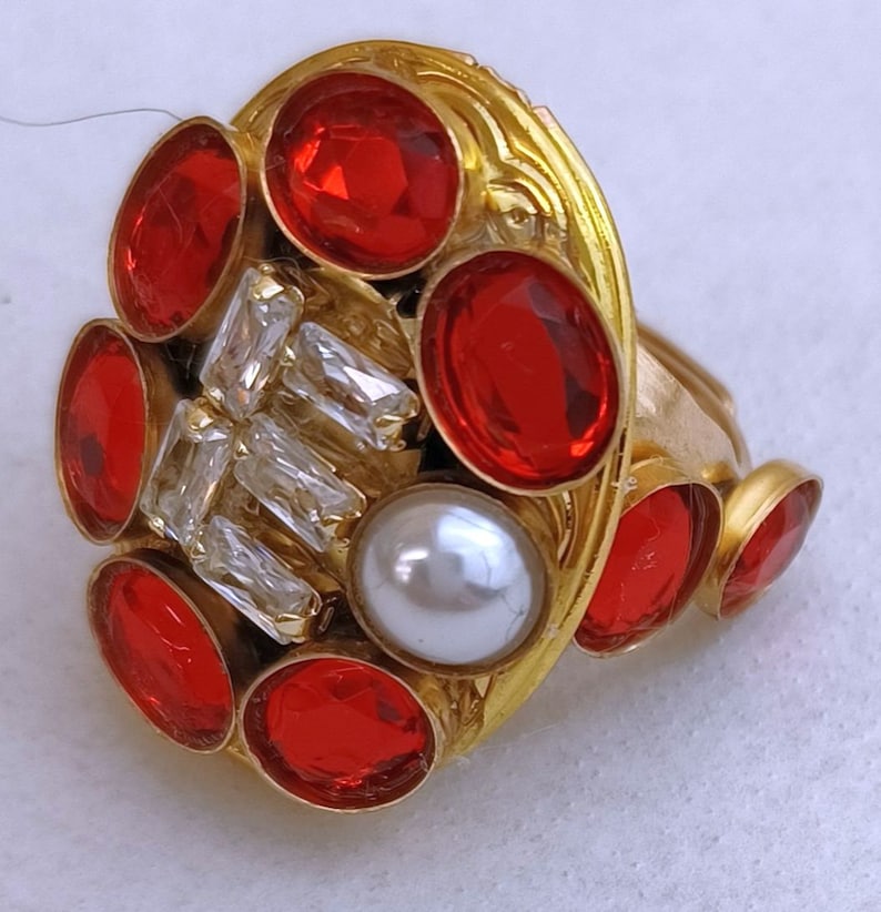 Queen Elizabeth I Museum Artifact-inspired Locket Adjustable Ring ...
