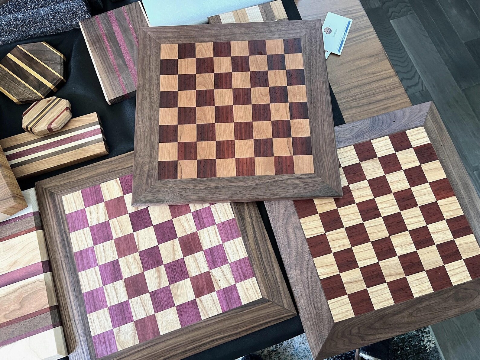 Custom Wooden Chess Board - Etsy
