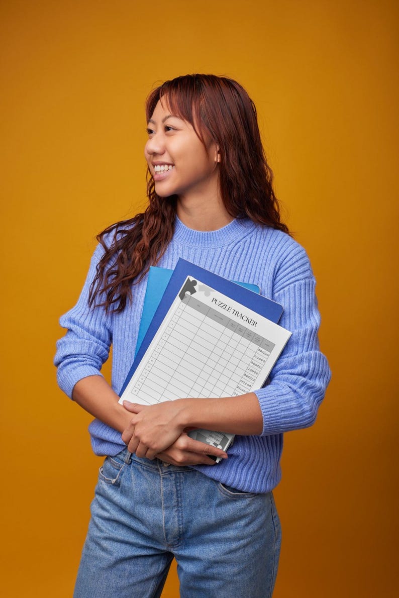 Jigsaw Puzzle Tracker - Printable PDF, Instant Download - Tracker of ...