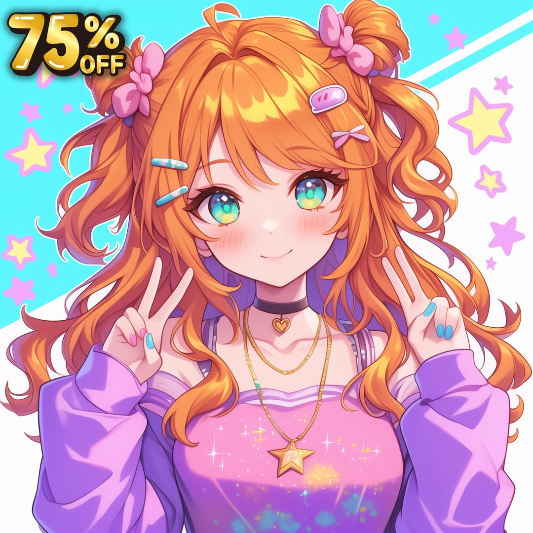 Custom PFP, PFP Anime Original Character for Profile Picture, Custom ...