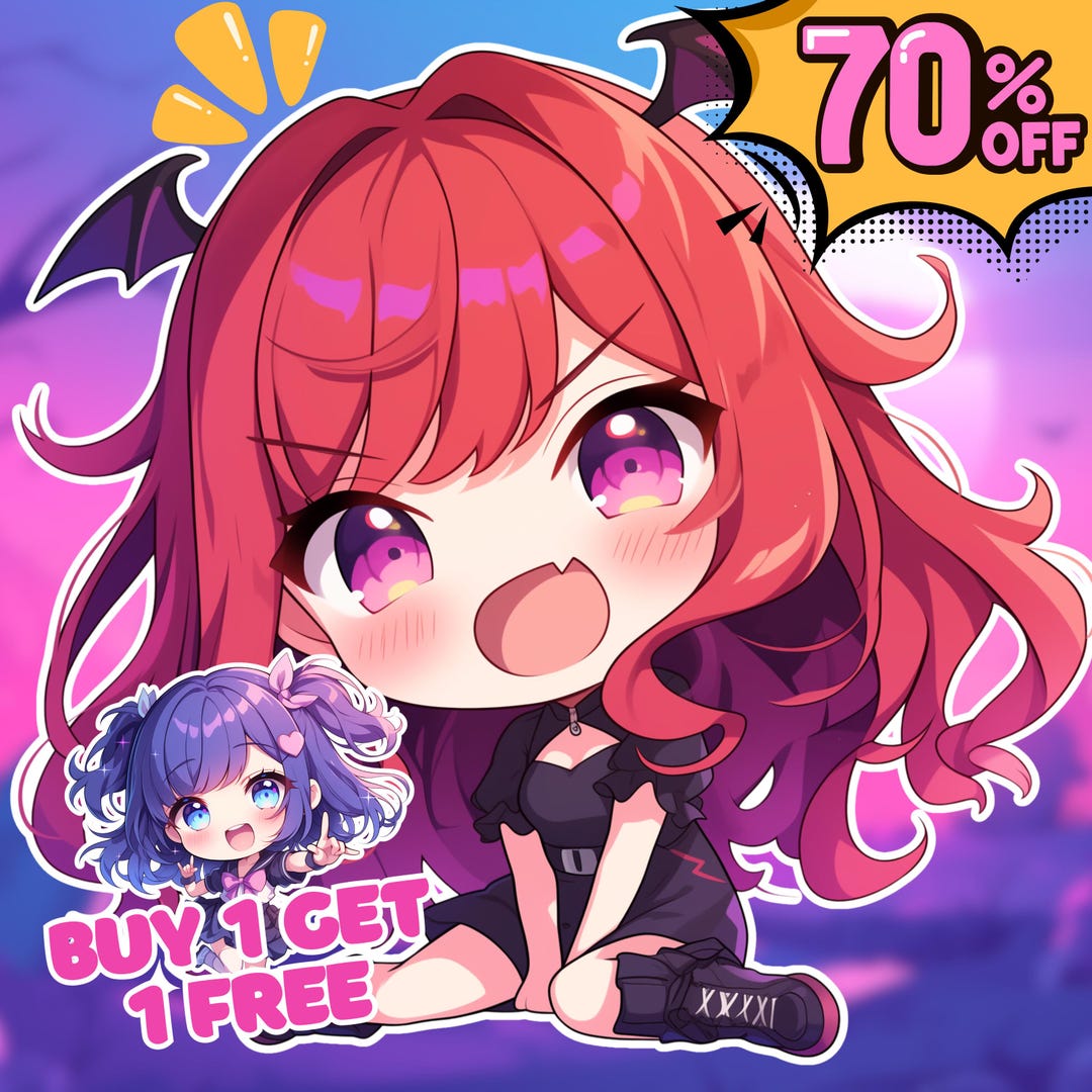Custom Cute Chibi High Quality Custom Chibi Anime Art Original ...