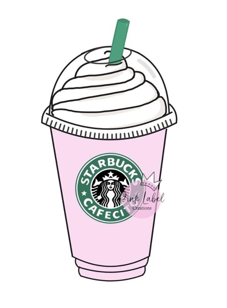 Starbucks Cafecito Frapp Sticker - Etsy
