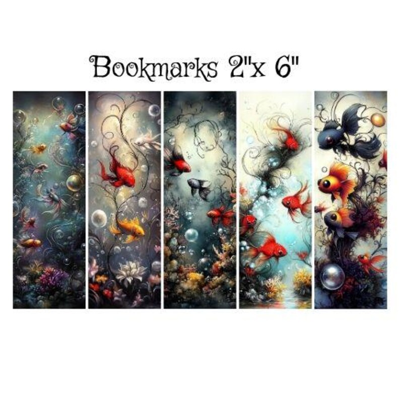 Dive Into Our Under the Sea Printable Bookmarks - Etsy