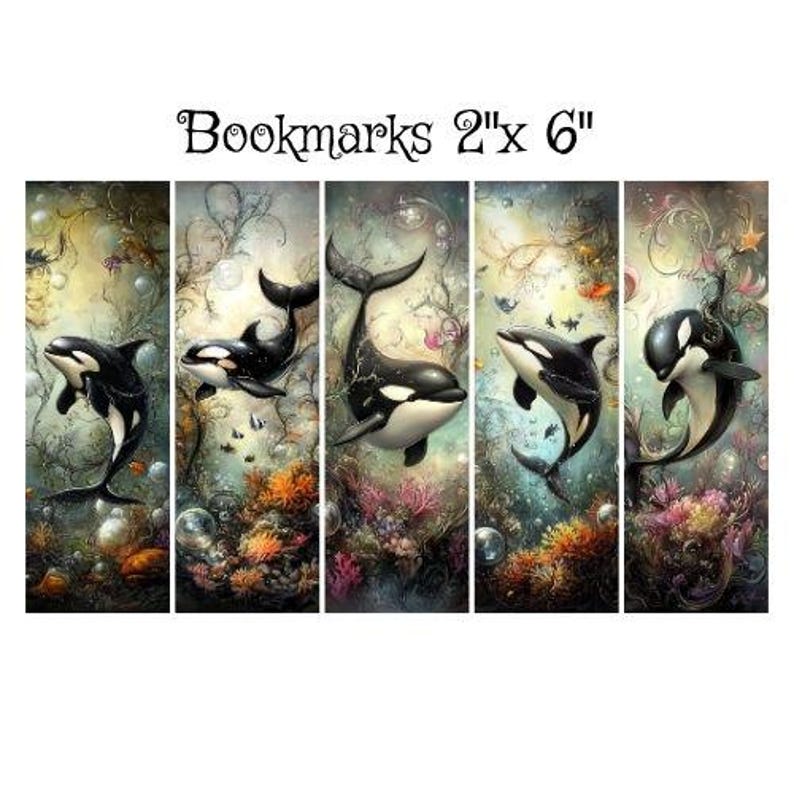 Dive Into Our Under the Sea Printable Bookmarks - Etsy