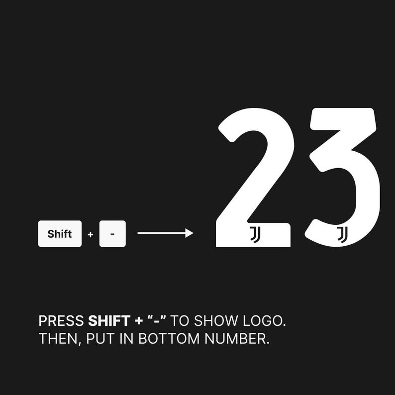 Font Juve 2024-2025 | Juventus Player Font - Pogba | Available on TTF ...