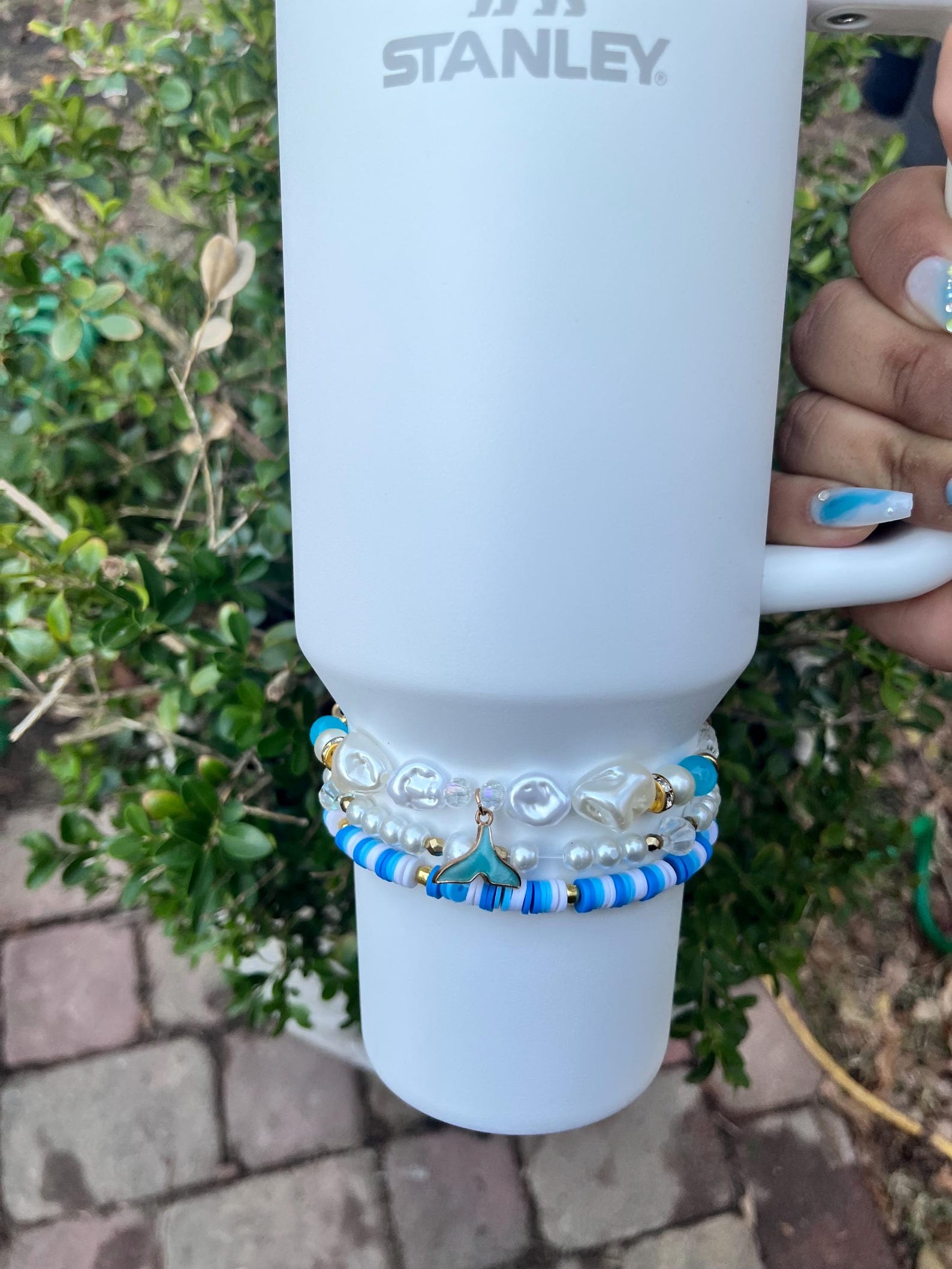 Blue Bracelet Stack for Stanley Tumbler - Etsy