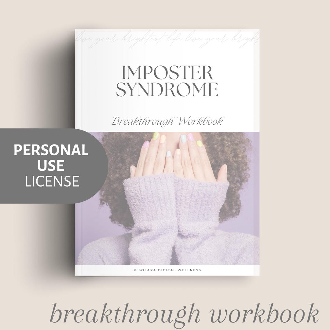 Imposter Syndrome Breakthrough Workbook | Personal Use License ...