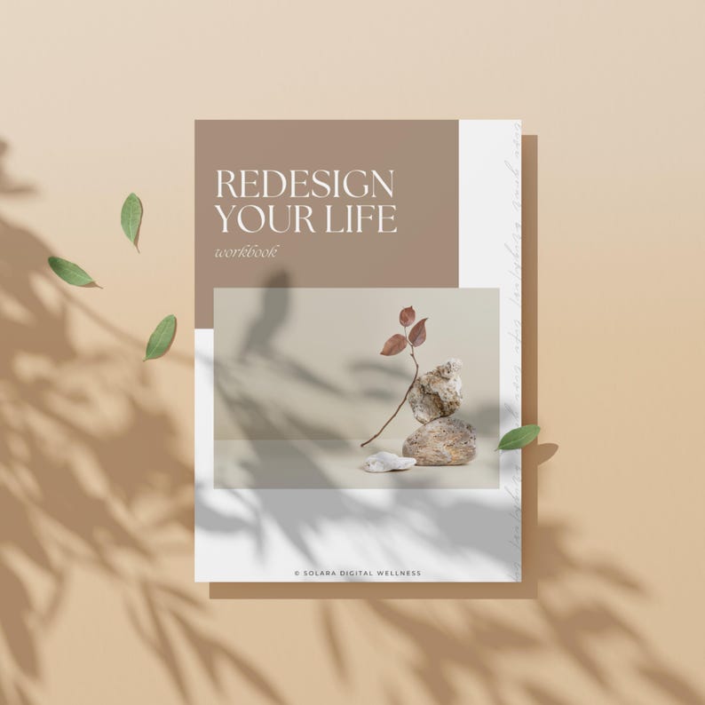 Redesign Your Life Workbook | Commercial Use License | Release ...