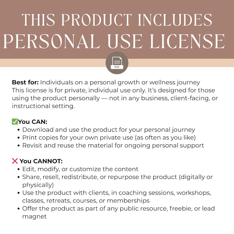 Self-love Workbook | Personal Use License | Unconditional Self ...