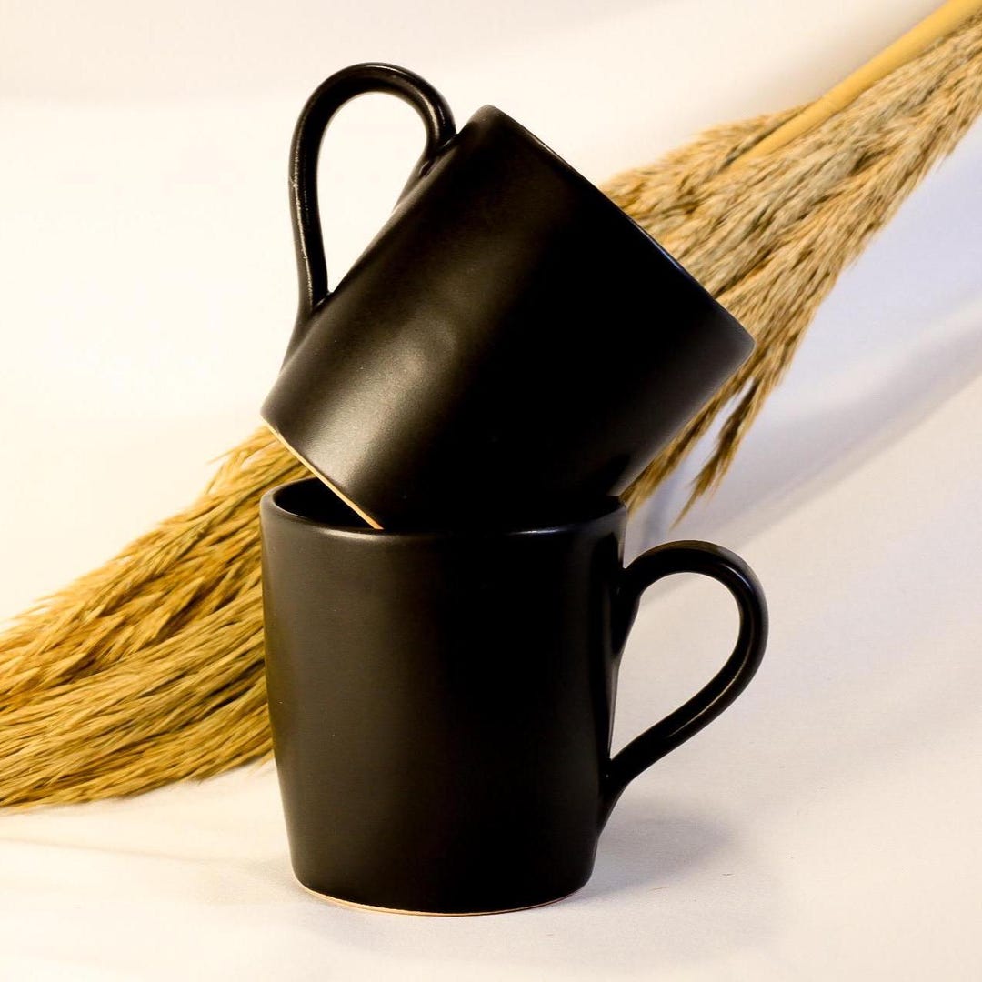 Ceramic Coffee and Tea Cups Minimalist Design for Tea & Coffee Lovers ...