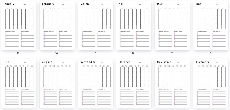 2025 DIGITAL PLANNER All in One - Etsy