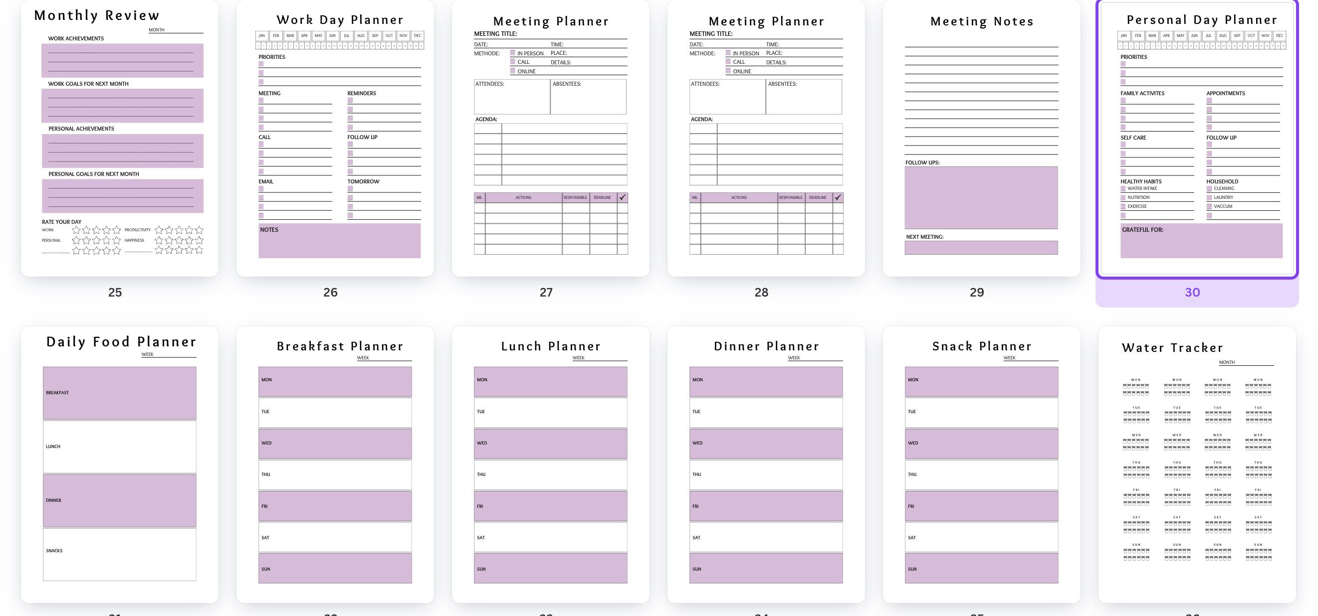 2025 DIGITAL PLANNER All in One - Etsy