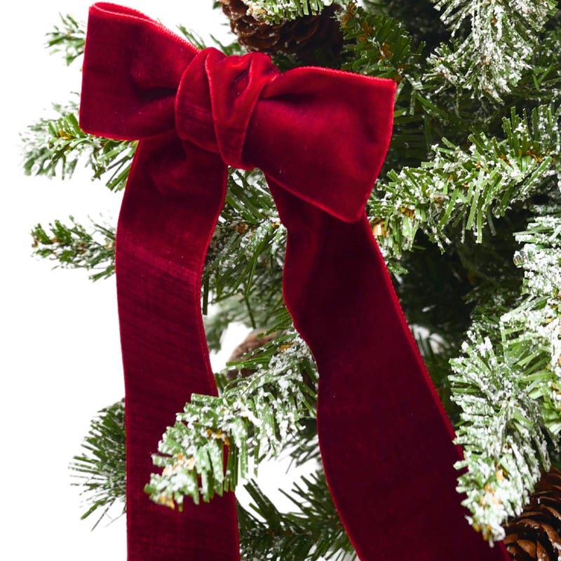 Velvet Bow - Etsy