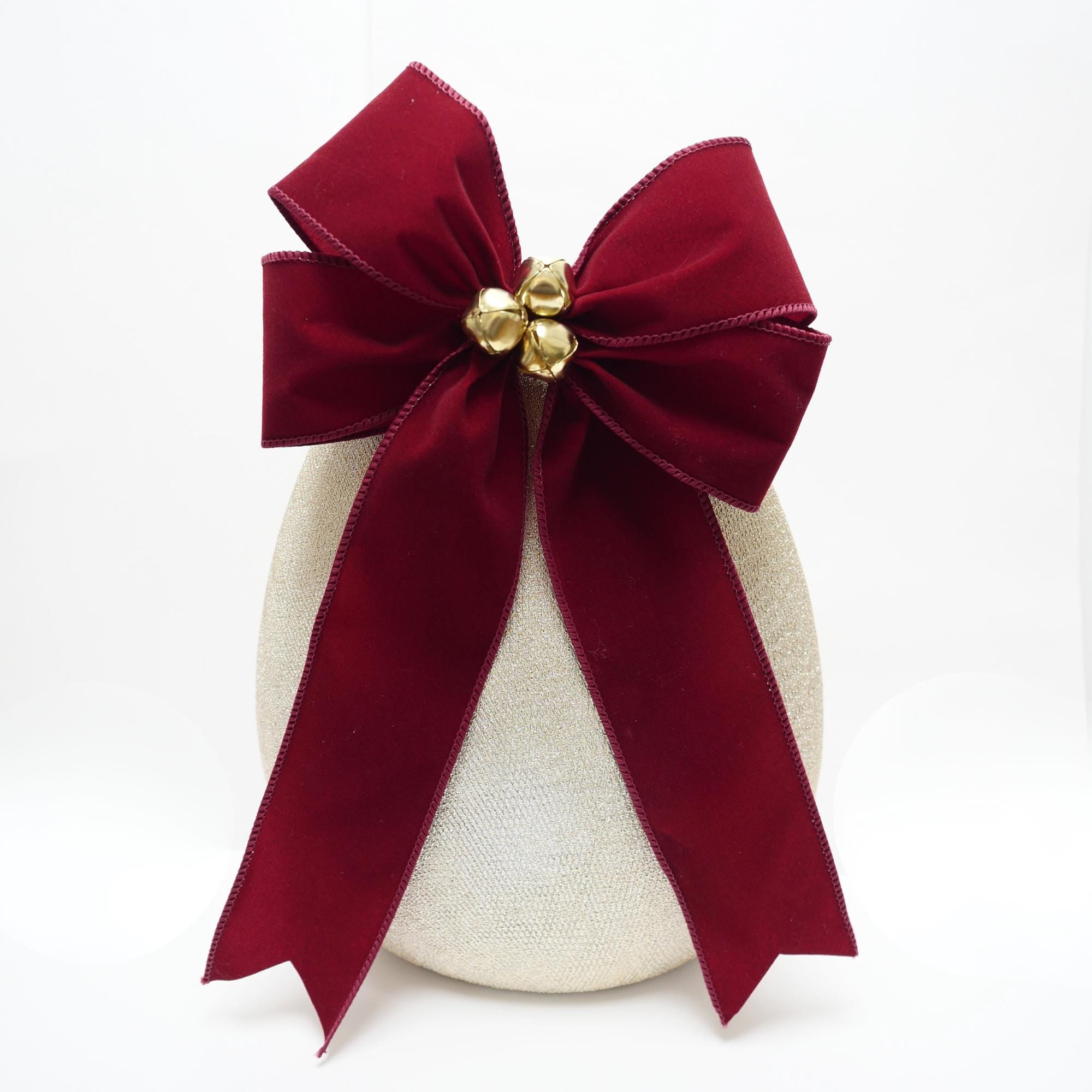 Burgundy Bows Burgundy Christmas Bows Burgundy Decorations for ...