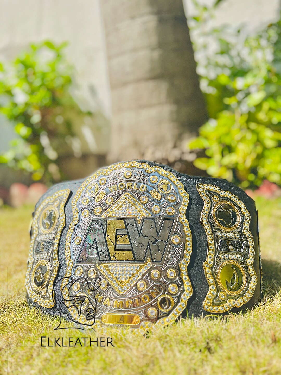 AEW Heavyweight Championship Belt Replica Personalized Wrestling Belt ...