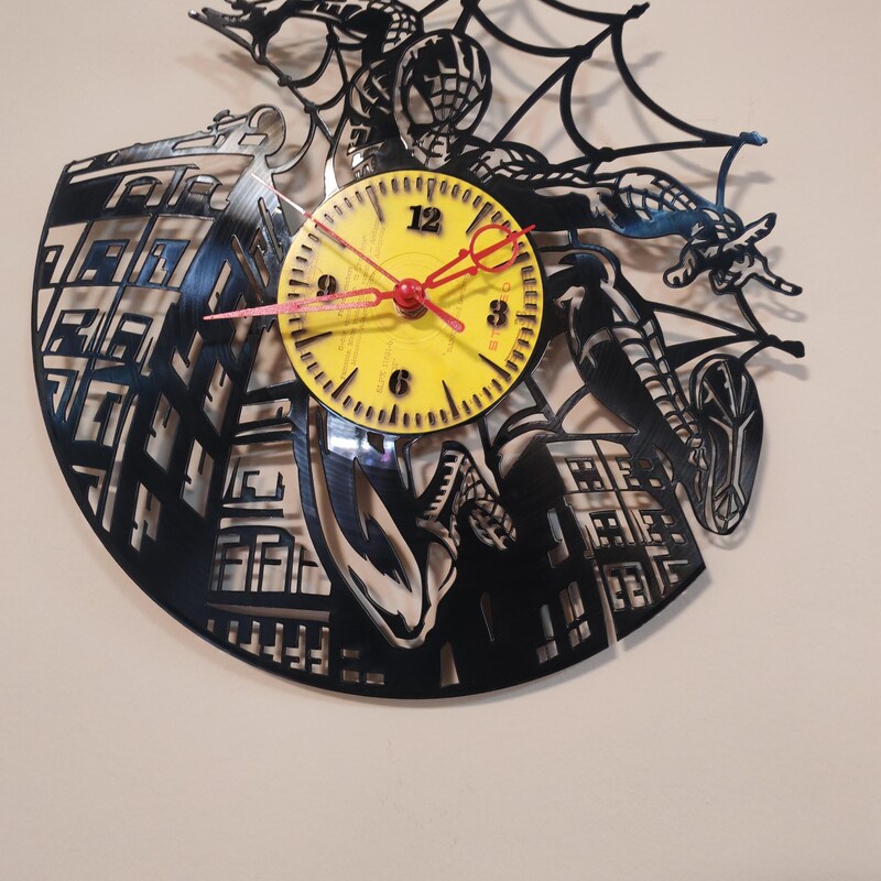 Spiderman Clocks - Etsy